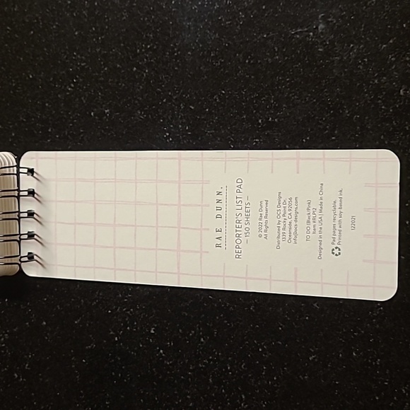 Rae Dunn | Office | Rae Dunn Reporters List Pad | Poshmark